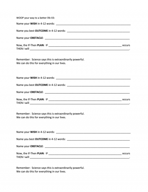 WOOP Template - MyRelaxer